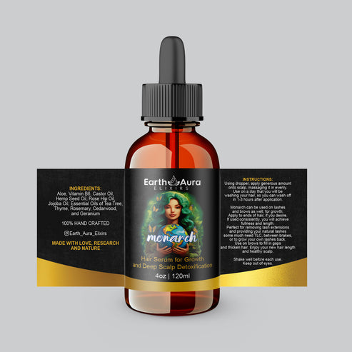 4oz Dropper Bottle Labels - 5.75" x 2.5" – mgmprints